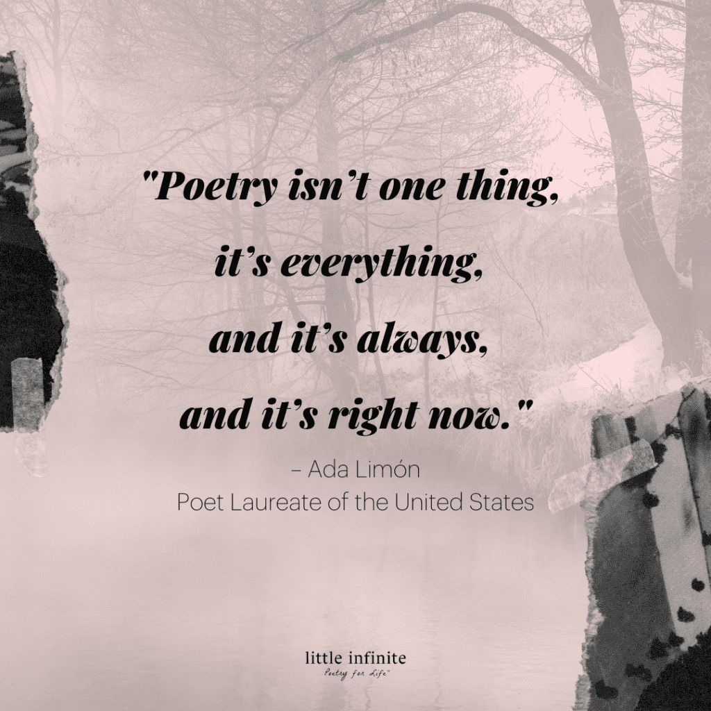 Interview with Author and US Poet Laureate Ada Limón - Little Infinite