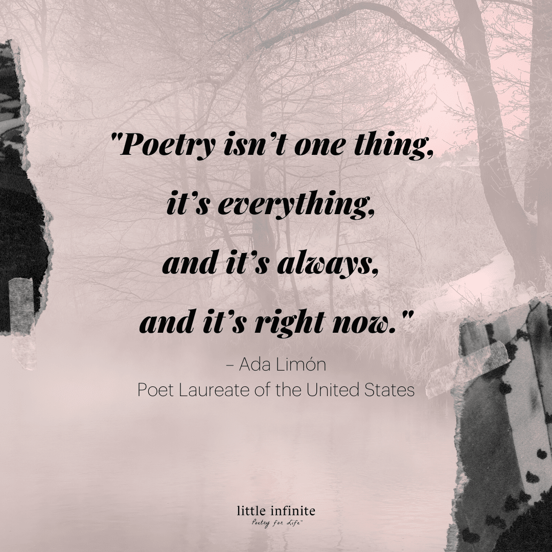 Interview with Author and US Poet Laureate Ada Limón - Little Infinite